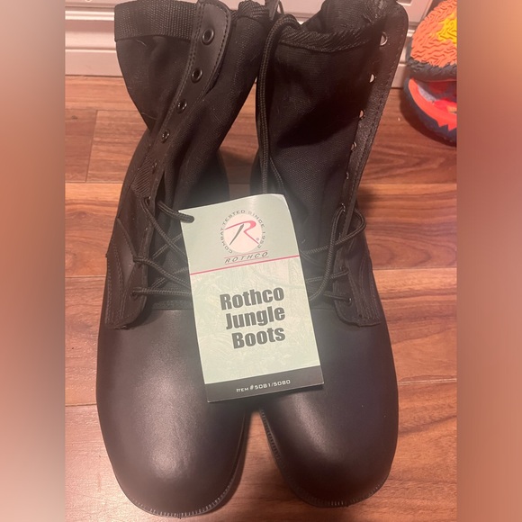 Rothco | Shoes | Rothco Jungle Boots Lather And Canvas Mens 2 Military ...